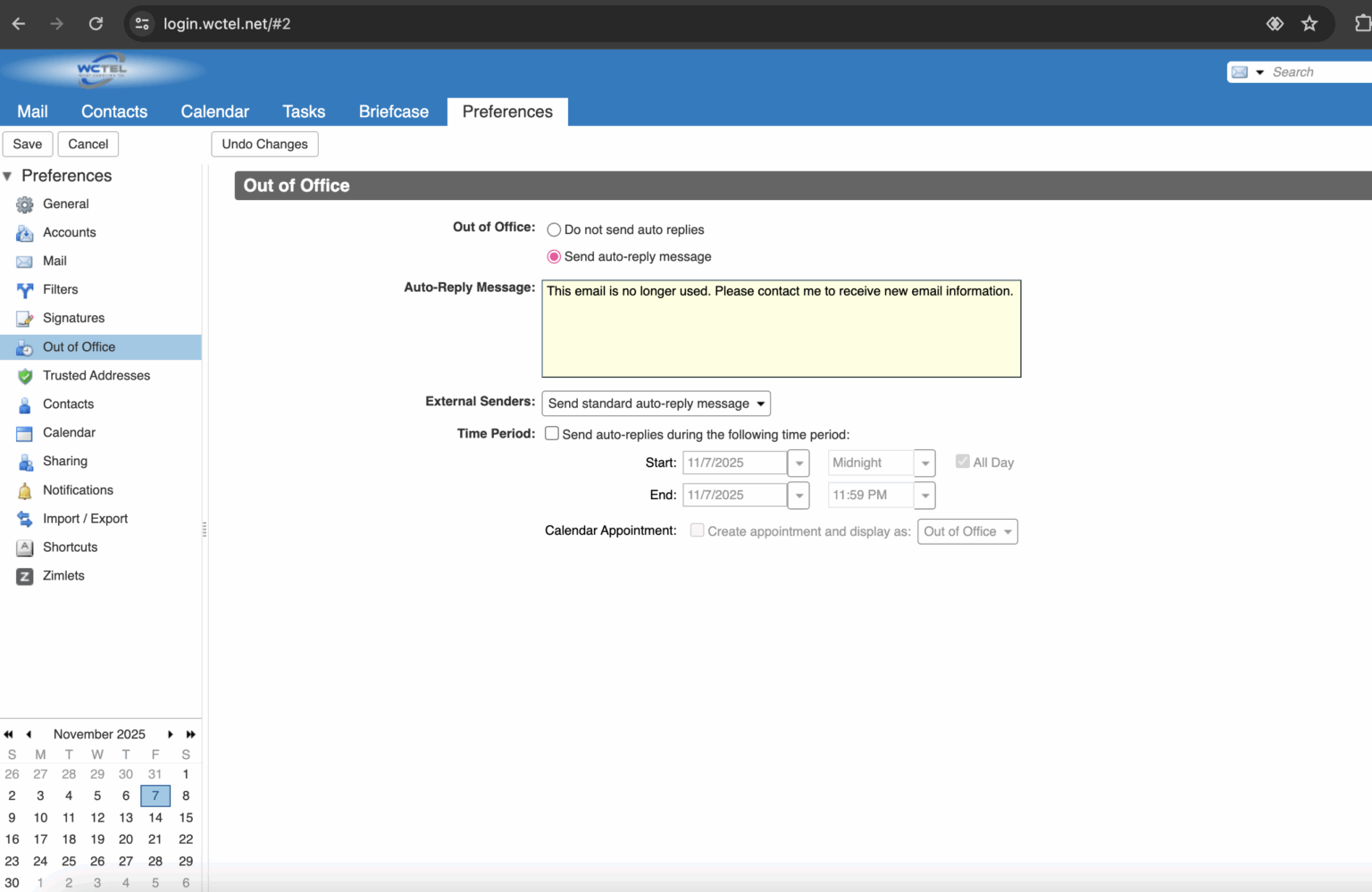 wctel.net email discontinuation West Carolina